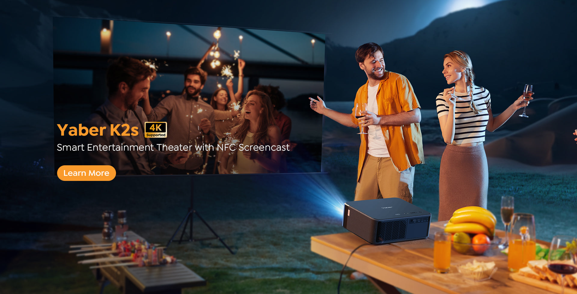 Yaber Entertainment Projector