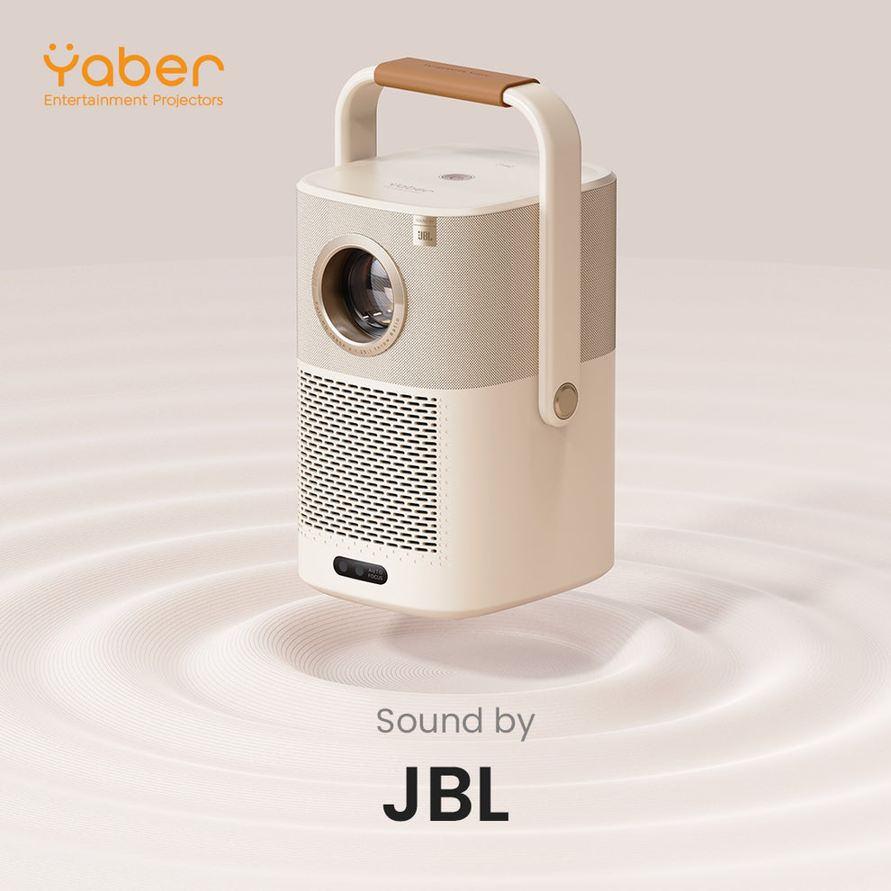 Yaber T2 Plus GTV Portable Projector | Google TV, 2.5H Battery