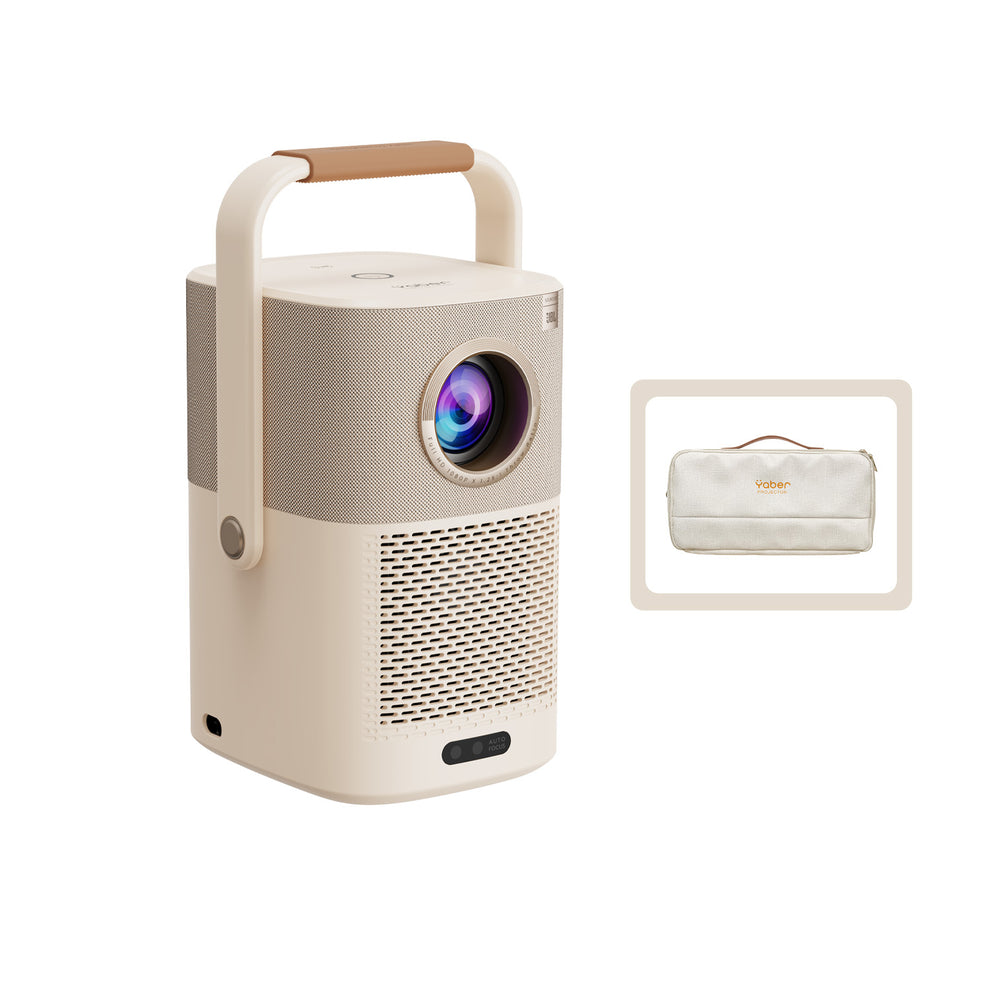 Yaber T2 Plus GTV Portable Projector | Google TV, 2.5H Battery